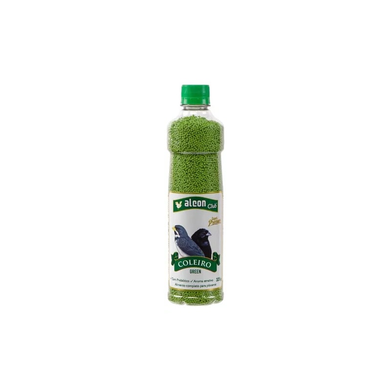 ALCON CLUB COLEIRO 325GR GREEN - Avipec Produtos