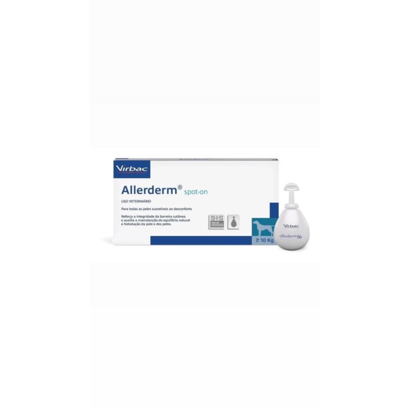ALLERDERM SPOT ON 2ML 1 UNIDADE - Avipec Produtos
