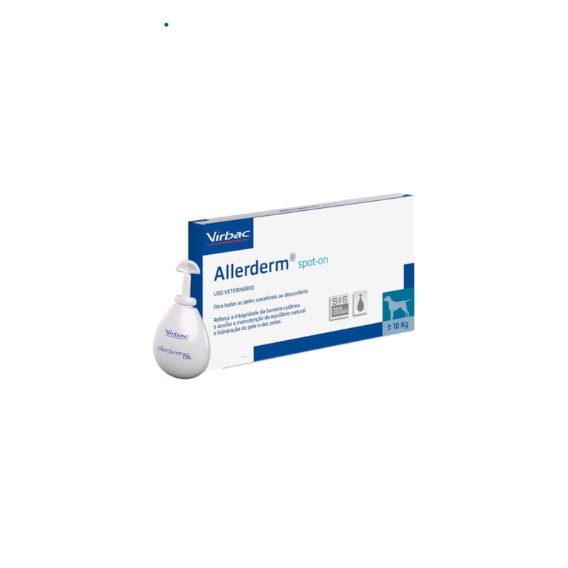 ALLERDERM SPOT ON 4ML 1 UNIDADE - Avipec Produtos