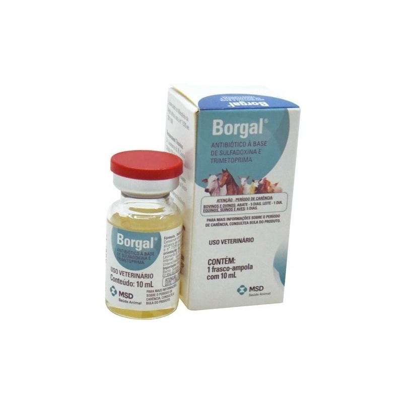 BORGAL INJ 10ML - Avipec Produtos