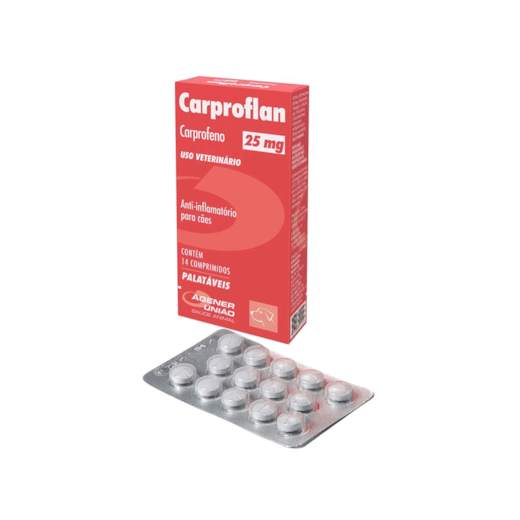 Carproflan 25mg 14 Comprimidos - Avipec Produtos