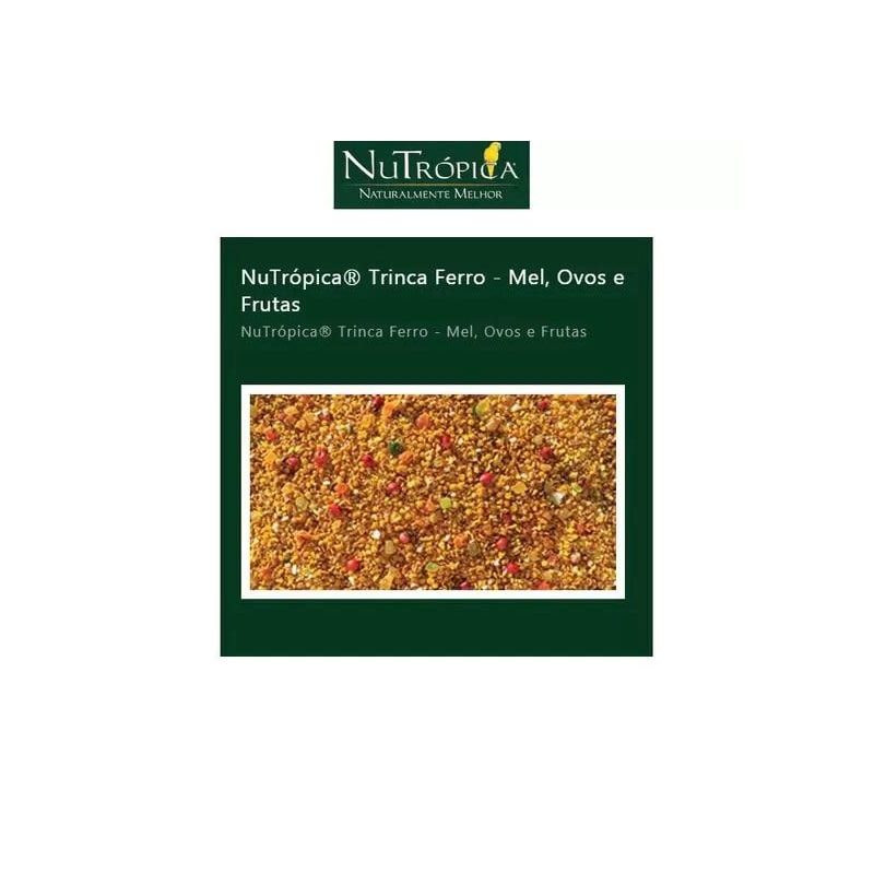 Nutropica 300Gr Trinca de Ferro Mel/Ovos/Frutas - Avipec Produtos