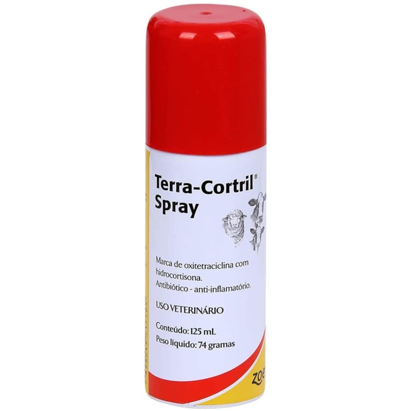 TERRA CORTRIL SPRAY 125ML - Avipec Produtos